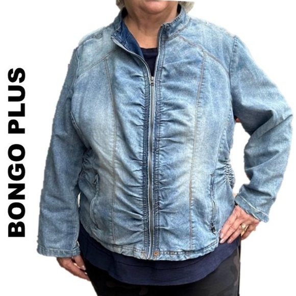 BONGO | Jackets & Coats | Bongo Plus Womens Denim Jacket6 3x | Poshmark